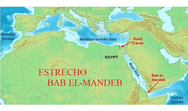 Qué está pasando en el estrecho de Bab el-Mandeb, para aquellos que se ...