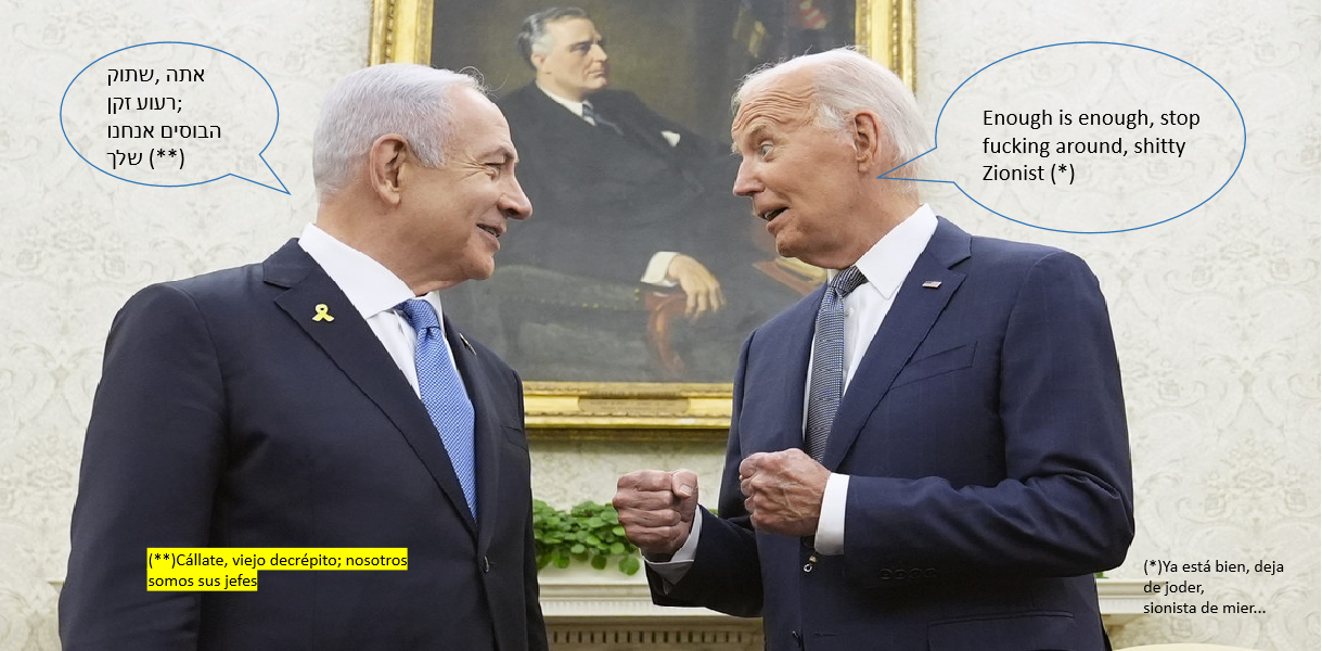 Bibi y Biden, octubre de 2024 – Ensartaos
